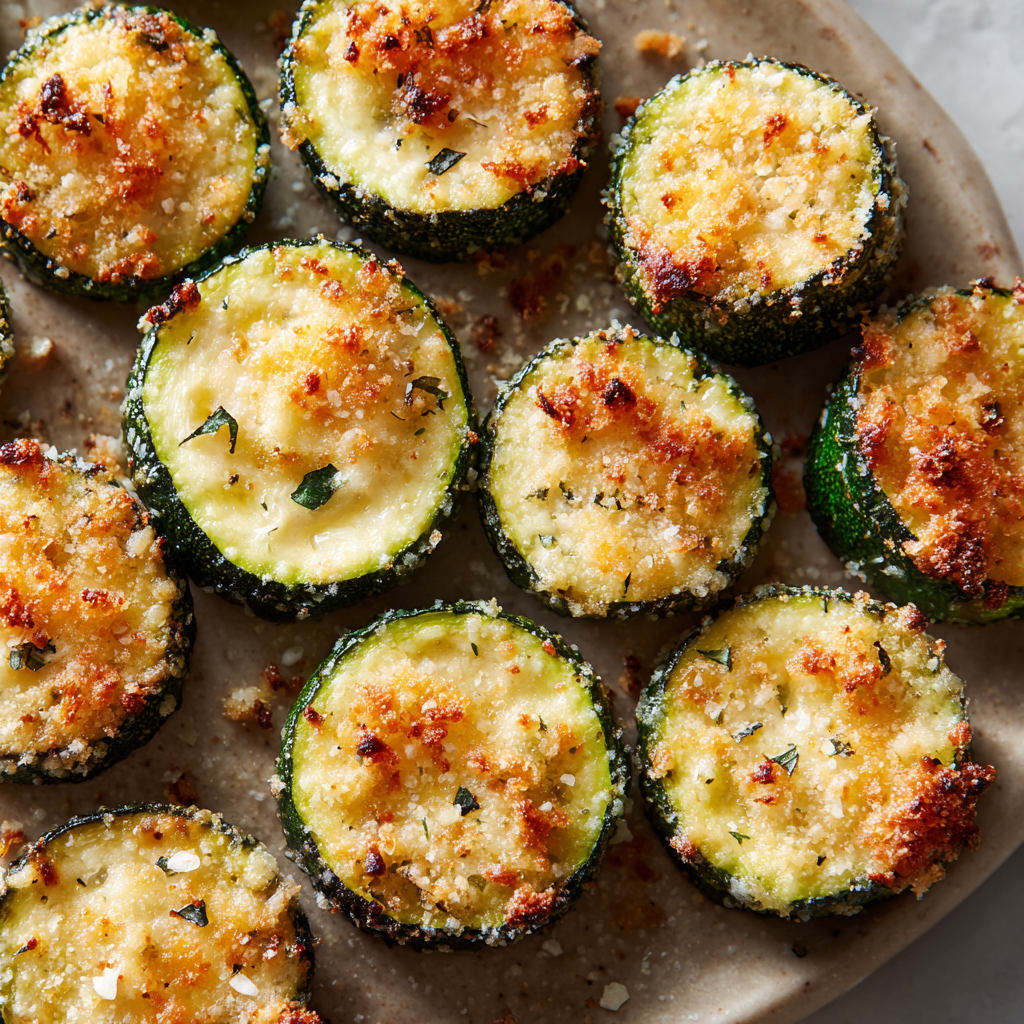 Garlic Parmesan Zucchini – Amazing Crispy Side in 8 Minutes