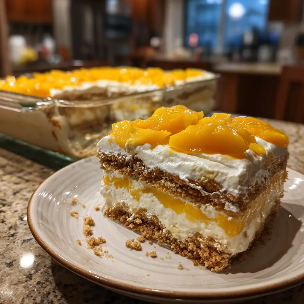 Graham Mango Float – Easy 5-Step Tropical Dessert Loved by All