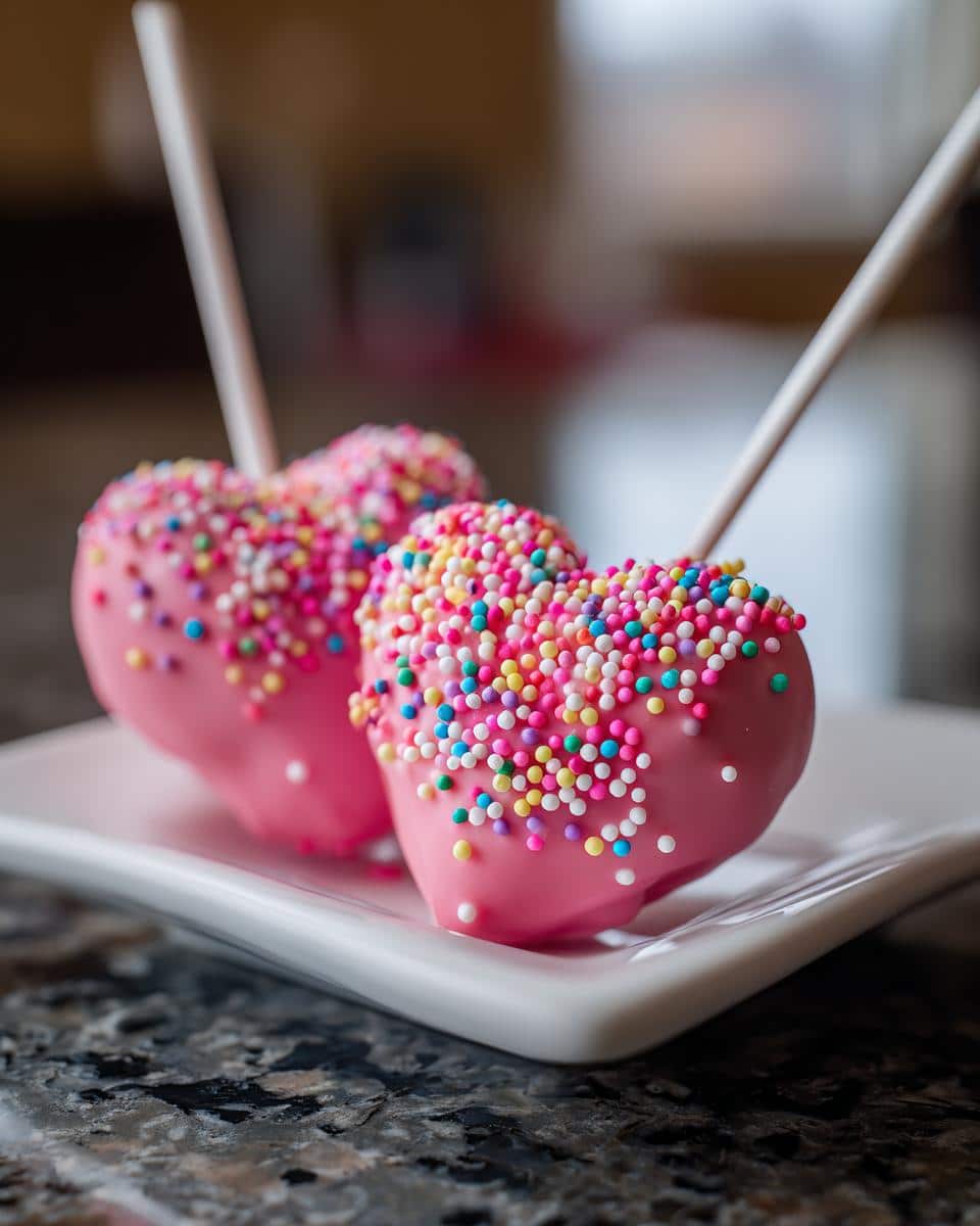 Irresistible Heart-Shaped Cake Pops Recipe with 6 Easy Steps