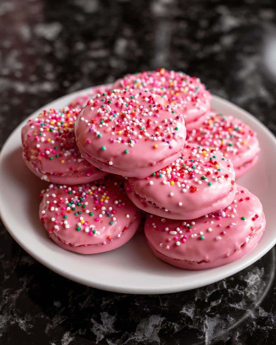 10 Irresistible Pink Chocolate Covered Oreos to Share Love