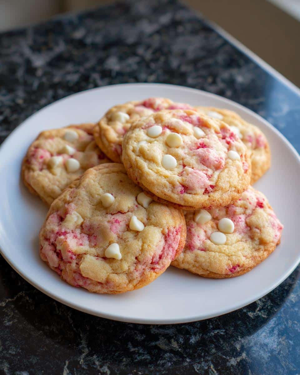 Irresistible Strawberry Cheesecake Cookies with White Chocolate in 30 ...