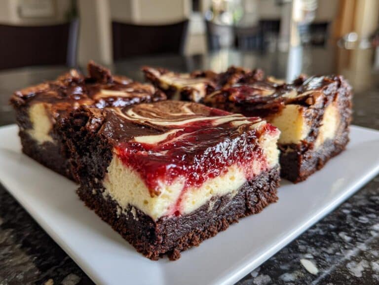 Irresistible Valentine’s Day Brownie Cheesecake Bars in 7 Easy Steps